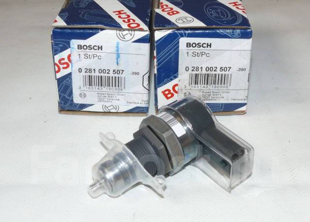 Регулятор давления топлива в рампе Bosch 0281002507. Оригинал! купить ...