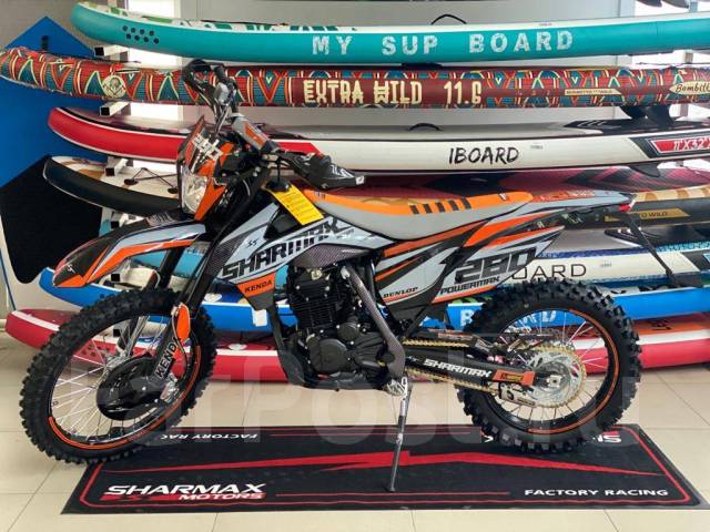 SHARMAX Power Max 280, 2023, 250 куб. см. 4х тактный, без пробега, исправен, бензин, эндуро, без ...