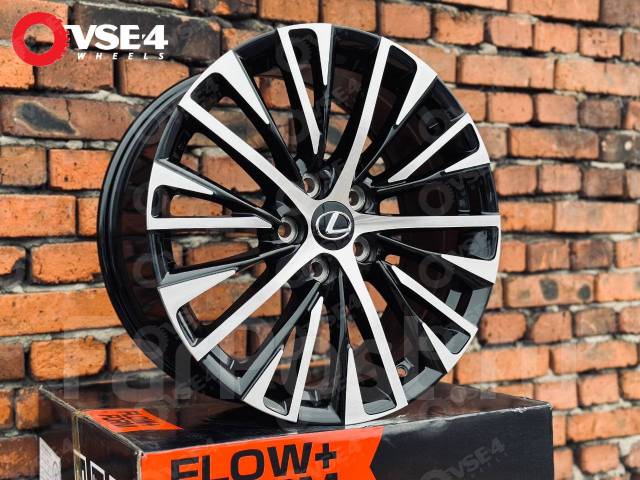 NEW! В Наличии! # Lexus RX style 2023 R20 Black Machine Face [VSE-4 ...