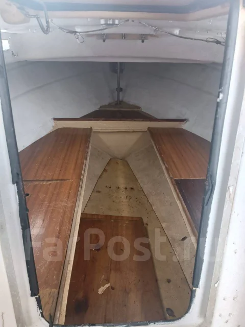 Yamaha fish-24 с телегой, подвесной, бензин, 1991 год, 7,30 м. 115,00 л ...