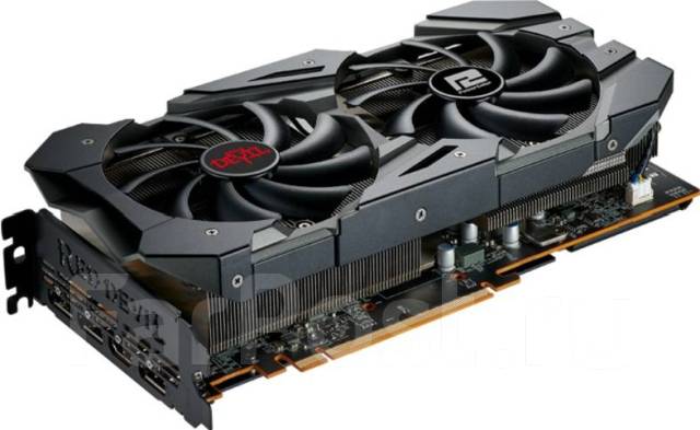 Видеокарта PowerColor AMD Radeon RX 5600 XT Red Devil, б/у, в наличии ...