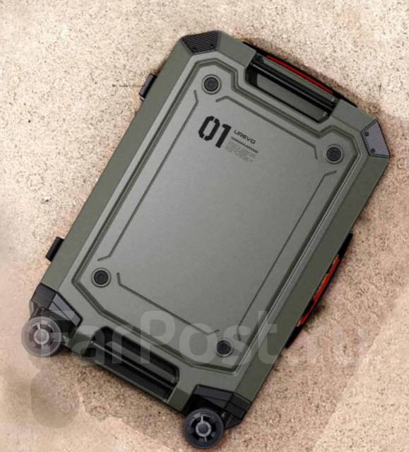 Противоударный чемодан Xiaomi Urevo Sahara 28 Green Новинка iTime ...