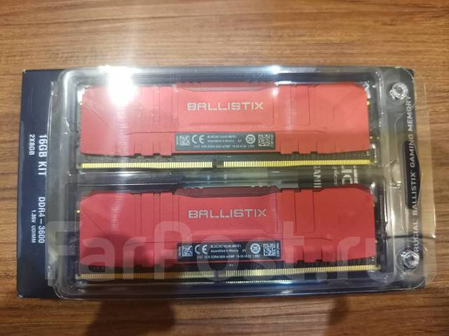Оперативная память ballistix16 gb ddr 4 3600 - Оперативная память во ...