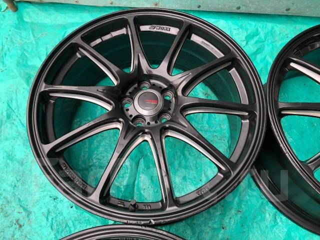 Черные Легкосплавы WORK Emotion RS R18 Б/П по РФ отл сост! из Японии ...