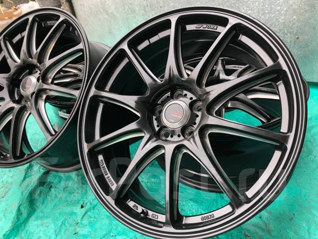 Черные Легкосплавы WORK Emotion RS R18 Б/П по РФ отл сост! из Японии ...