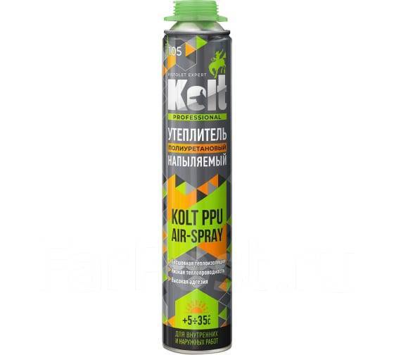 Утеплитель напыляемый Kolt Ppu Air Spray полиуретановый 1000мл, в ...