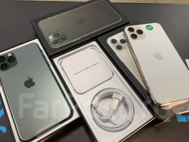 IPhone 11 Pro 256/ 64Gb. Face iD / Акб 100%. True Tone + Чехол. Стекло ...