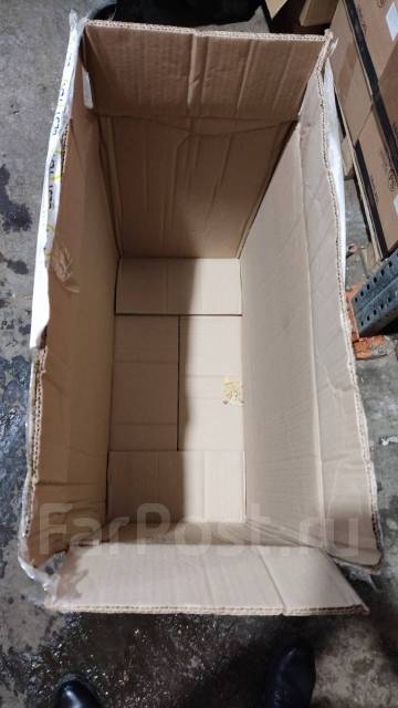 Картонные коробки б/у, в наличии. Цена: 25₽ во Владивостоке