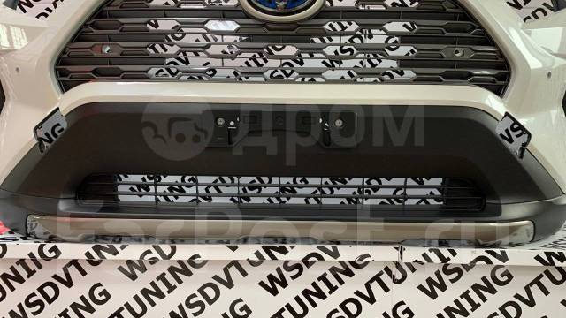 Бампер передний Toyota RAV4 2018-2022 Оригинал Б/У в сборе купить в ...