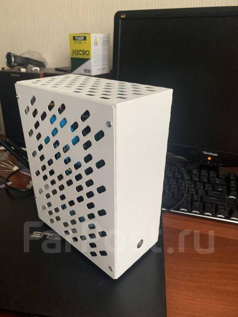 Игровой ПК mini itx Ryzen 5 5500, б/у, в наличии. Цена: 38 000₽ во ...