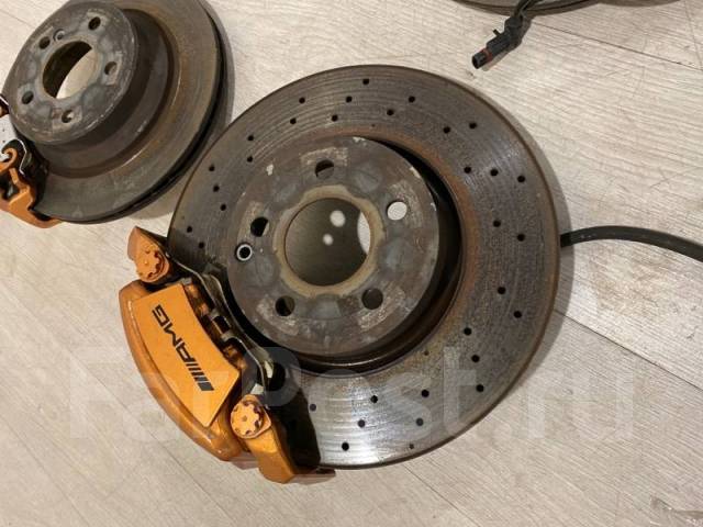 Комплект тормозов AMG Mercedes Benz E350 2009 A0004213012 W212 M272.980 ...