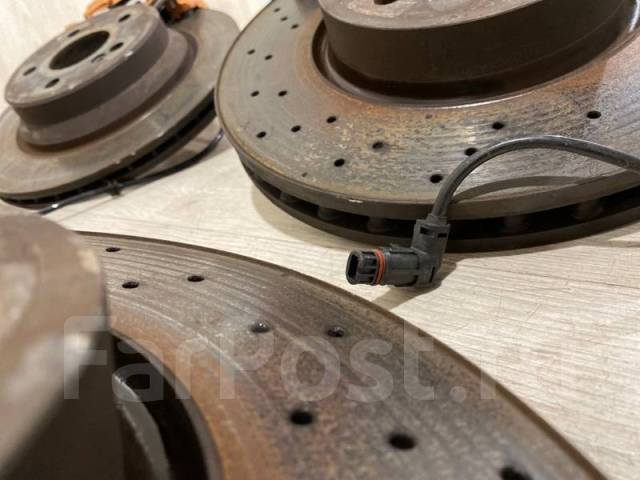 Комплект тормозов AMG Mercedes Benz E350 2009 A0004213012 W212 M272.980 ...