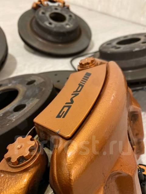 Комплект тормозов AMG Mercedes Benz E350 2009 A0004213012 W212 M272.980 ...