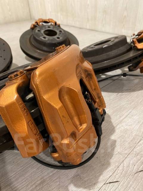 Комплект тормозов AMG Mercedes Benz E350 2009 A0004213012 W212 M272.980 ...