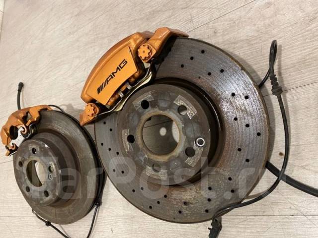 Комплект тормозов AMG Mercedes Benz E350 2009 A0004213012 W212 M272.980 ...