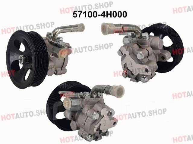Насос гидроусилителя руля 57100-4H000 Hyundai Grand Starex D4CB купить ...
