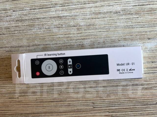 Пульт Ugoos Remote UR-01, аэромышь, Bluetooth, голосовой поиск, новый ...