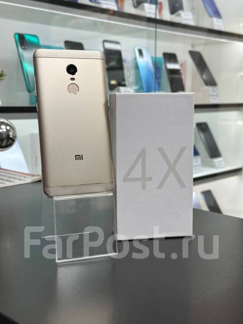 Xiaomi Redmi Note 4X - 4/64Gb, Gold, Как новый. Гарантия! StarPhone - Смартфоны и сотовые ...