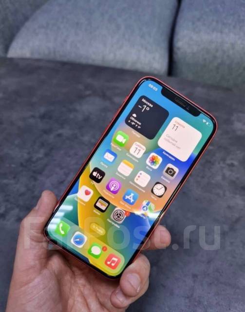 Apple iPhone 12 128GB Красный! АКБ 100%! Ростест! RU/A - Смартфоны и ...