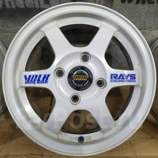~ RAYS Volk Racing TE37 ~ Made in Japan ~ 4кг ~, 14", 1 шт, Ширина ...