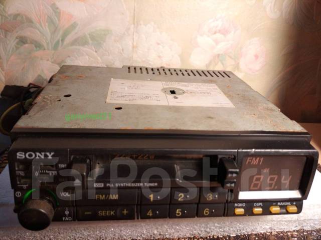 Магнитола Sony XR-220, 1 DIN — 178x50 мм, б/у, в наличии. Цена: 2 000₽ в Перми