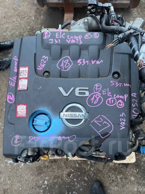Двигатель на Nissan Teana J31 VQ23 купить в Хабаровске по цене: 41 990₽ — частное объявление ...