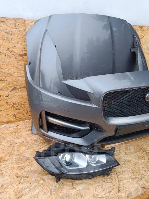 Ноускат (nose cut) Jaguar F PACE X761 R LINE-R Sport (передняя часть ...