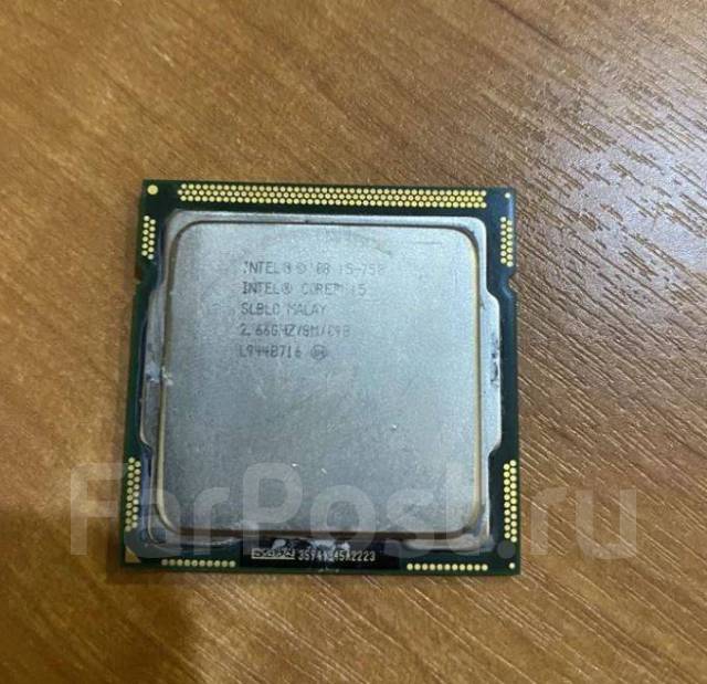 Процессор Intel Core i5-750 OEM (8M Cache, 2.66 GHz), б/у, в наличии ...