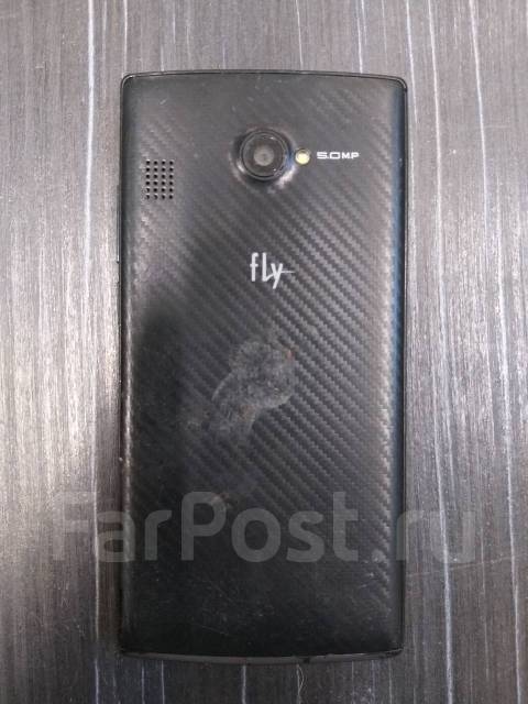 Смартфон Fly FS451, моноблок, черный, б/у, в наличии. Цена: 100₽ во ...