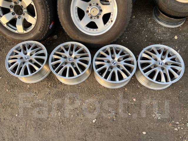 Диски Хонда оригинал 5.114.3R16 6,5j ET55, 16", 1 шт, 5x114.3, 4 шт, б/у, в наличии. Цена: 13 ...