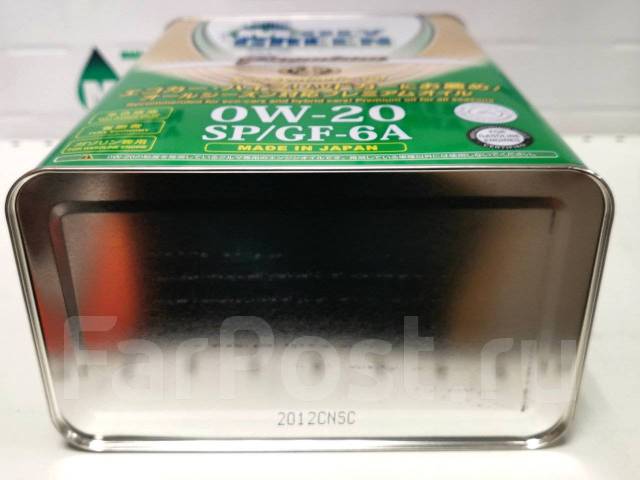 Масло MOLY Green Premium SP/GF6. 0W-20. 4л. В наличии, синтетическое, 4 ...