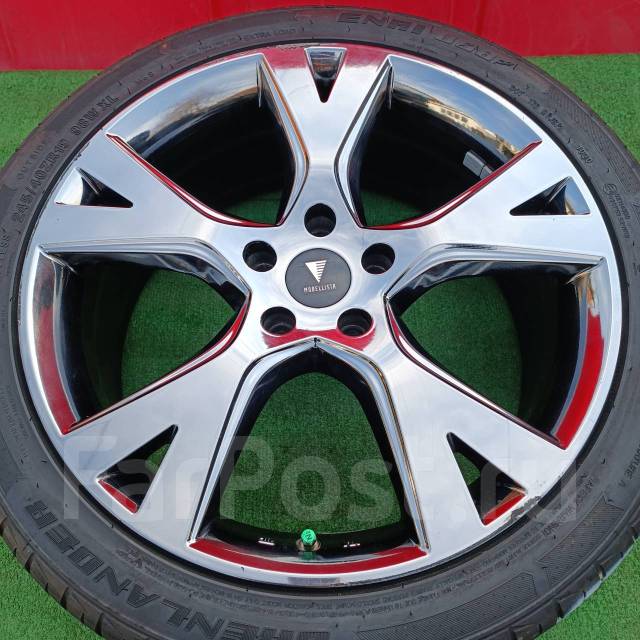 Диски литые Modellista! Japan! Темный Хром! R19, PCD 5-114.3, 19", 1 шт ...
