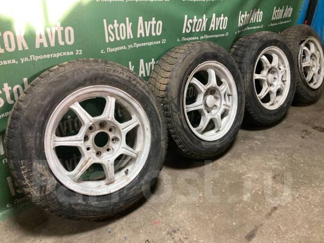 Диски R15 Enkei Japan, 15", 1 шт, 4x114.3, 4 шт, б/у, в наличии. Цена ...