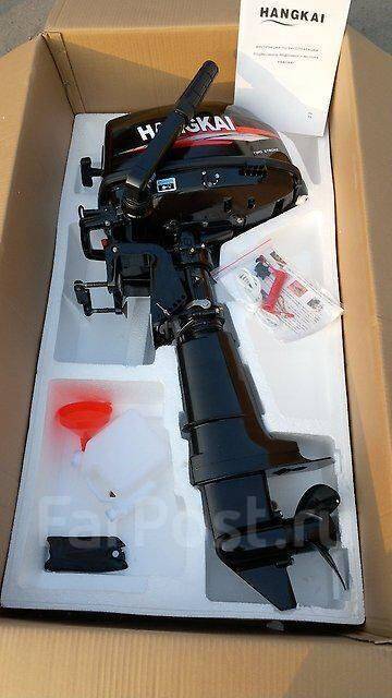 Мотор лодочный Hangkai 6.0л. с В Наличии Новый 23года, 6,00 л.с. S (381 ...