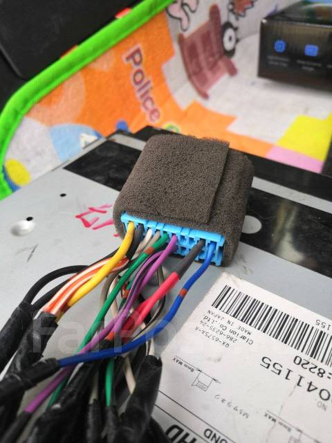 Переходная фишка магнитолы suzuki jimny sierra jb43w, б/у, в наличии ...