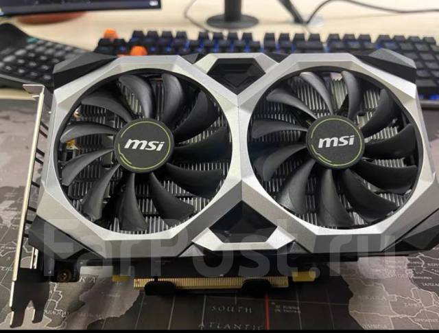 Видеокарта msi GTX 1660 Super, б/у, в наличии. Цена: 12 500₽ во ...