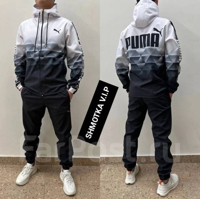 Мужской спортивный костюм PUMA, 52, 54, новый, в наличии. Цена: 4 500₽ во Владивостоке