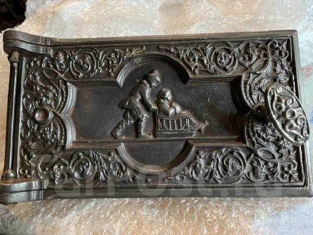 Чугунная печная дверца касли до 1917, б/у, в наличии. Цена: 7 000₽ во ...