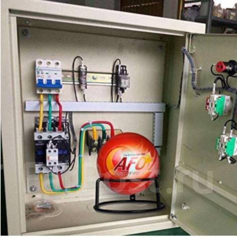 Огнетушитель порошковый автономный (самосрабатывающий) AFO (ШАР-1 ...