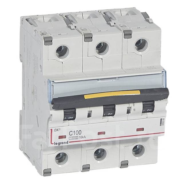 Автоматический выключатель Legrand DX3 3P C100 А 16 кА - Свет и ...