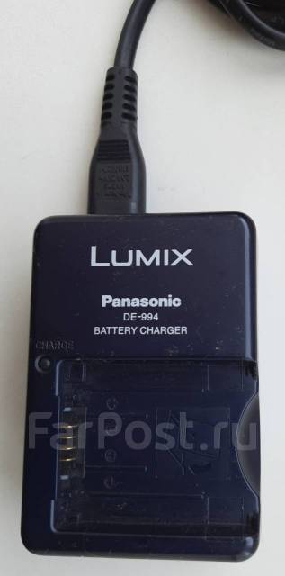 Зарядка для фотоаппарата Lumix Panasonic, б/у, в наличии. Цена: 300₽ во ...