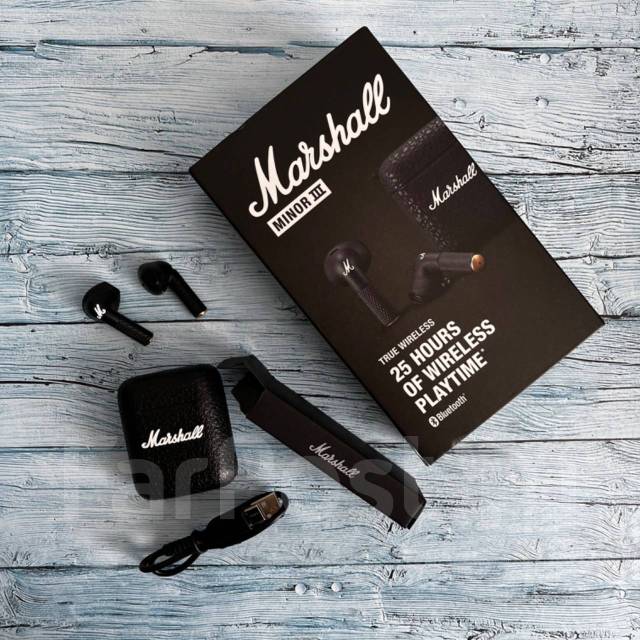 Наушники беспроводные Marshall Minor 3, новый, в наличии. Цена: 1 500 ...