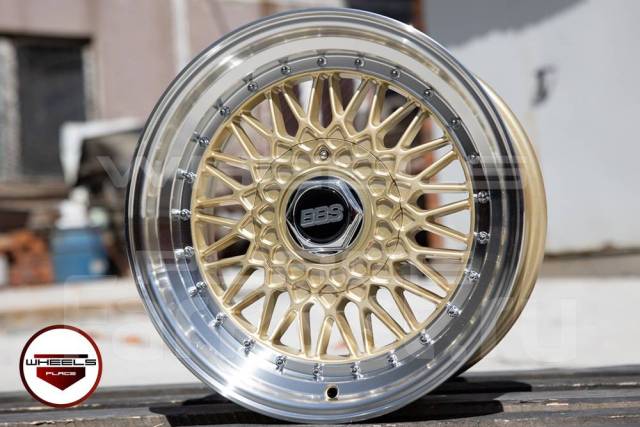 NEW! Комплект дисков BBS RS R16x8 ET20 4x100/4x114.3 (F120), 16", 1 шт, 73,1 мм. 4 шт, новый ...