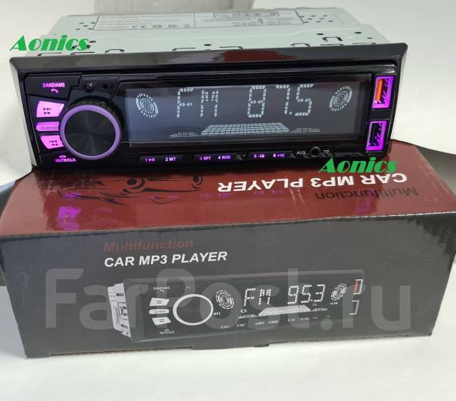 Автомагнитола CAR Media 440BT/1DIN/BT/USB/RCA/4 на 50 MAX/ДУ, новый, в ...