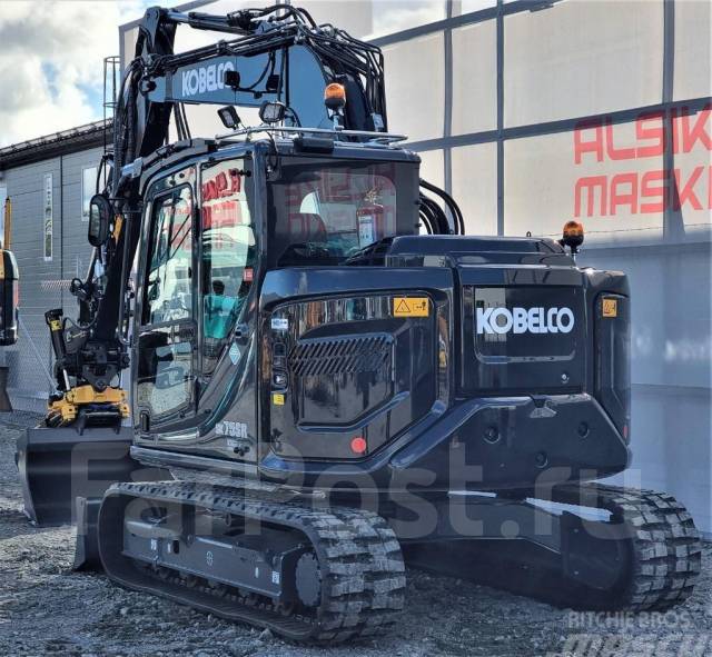 Услуги(аренда) Эксковатора Kobelko CK-75 ковш 0.35м3 Безнал есть во ...