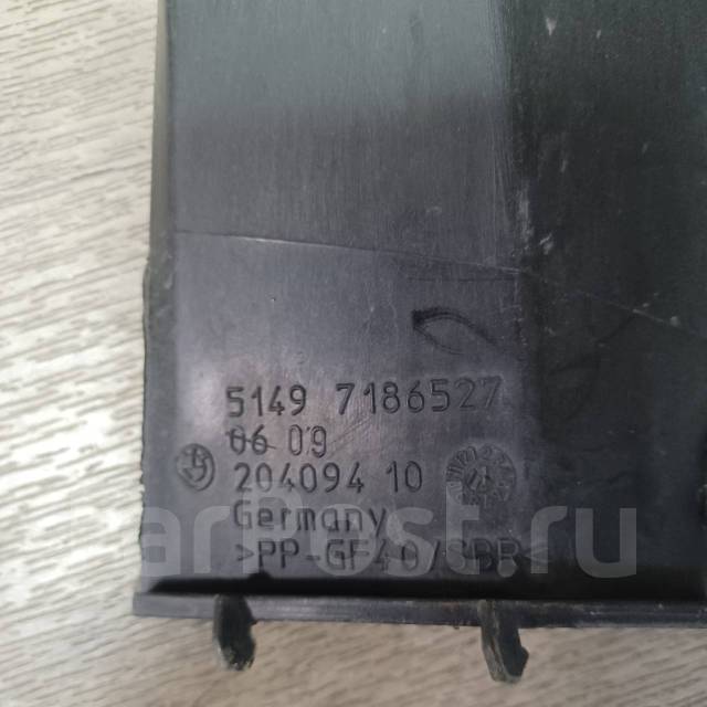 Водосток (накладка водосточного желобка) BMW 740Li 2010г 7-Series F02 ...