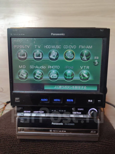 Магнитола Panasonic CN-HDS960D, цена: 3 000₽, 2 DIN — 178x100 мм, б/у ...