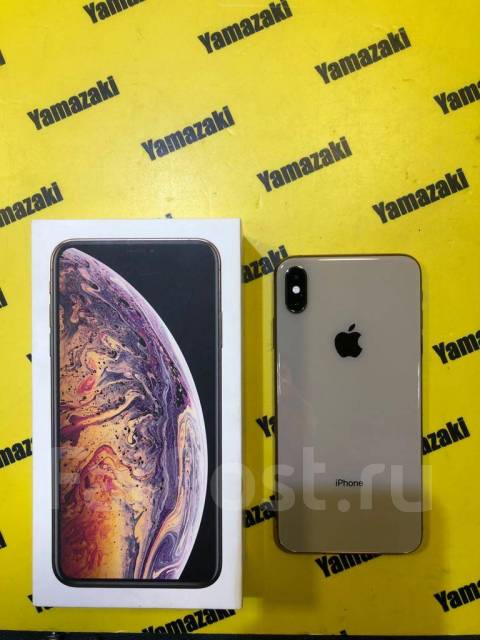 Apple iPhone XS Max 64 GB, 64 гб, 6.50", моноблок, золотой, 3G, 4G LTE ...