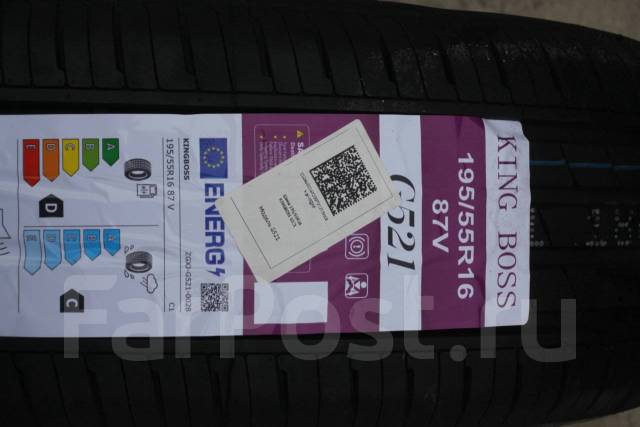 King Boss G521, 195/55R16, 16", 1 шт, 195 мм, 55 %, радиальный, летние ...