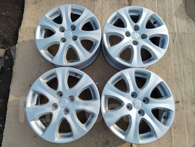 Продам красивые диски R15 suzuki из Японии, 15", 1 шт, 4x100, 54,1 мм ...